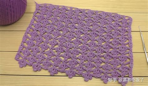 钩针编织花样花片图解合集 知乎