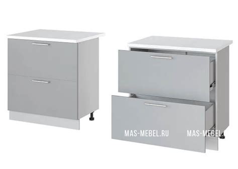 Шкаф кухонный с ящиками Н 82 тандем бокс кухня Аттика Gola купить от ...