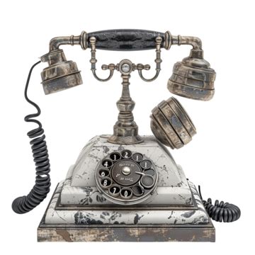 Hanging Phone Cartoon Illustration Clipart Old Phone Old Phone Icon