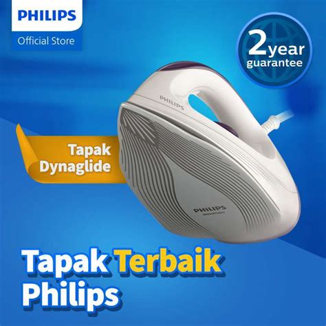 Promo Philips Setrika Kering Afinia Gc160 27 Putih Ungu Setrika Terbaik Paling Canggih Strika
