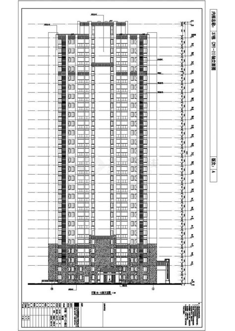 常州 某26层剪力墙高层住宅结构施工图含建施桩筏基础 居住建筑 土木在线