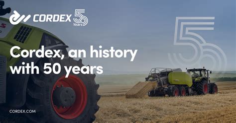 Cordex A History With 50 Years