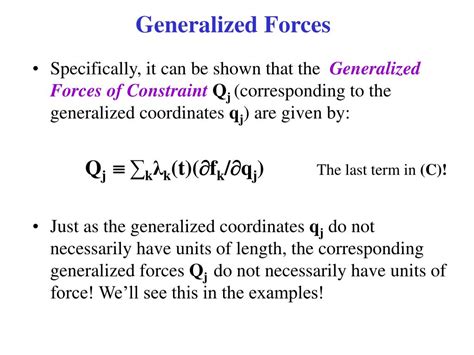 Ppt Lagranges Equations With Undetermined Multipliers Marion