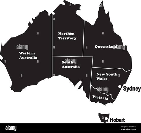 Australia Map Icon Vector Illustration Symbol Design Stock Vector Image And Art Alamy