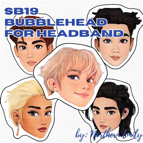 Sb19 Merch Bubblehead Felip Ken Suson Pablo Justin Josh Cullen Stell