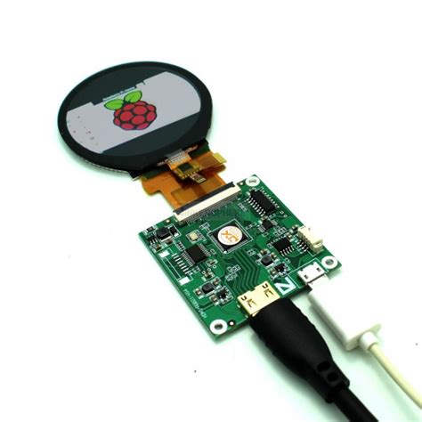39 90 Round RGB 666 TTL TFT Display 2 1 480x480 Capacitive Touch Tinkersphere