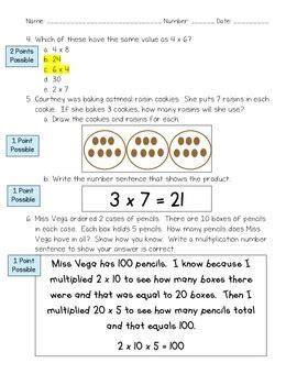 Equal Groups And Arrays Quiz Version 1 By Fearless In Fifth TpT