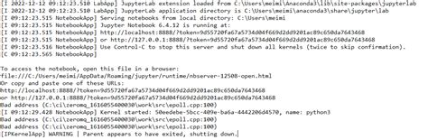Python Connection Fail For The Jupyter Notebook Stack Overflow