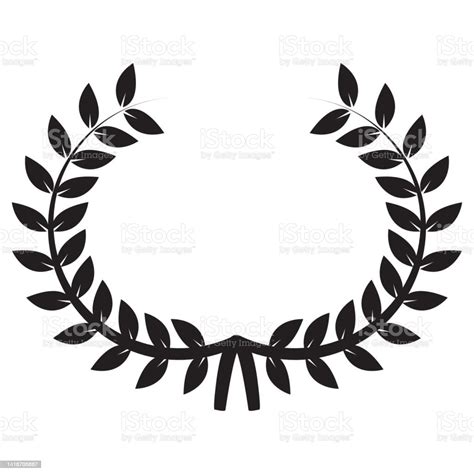 꽃 프레임 서클 실루엣 아이콘 디자인 템플릿 벡터 일러스트 레이 션 0명에 대한 스톡 벡터 아트 및 기타 이미지 0명 공란 꽃 식물 Istock