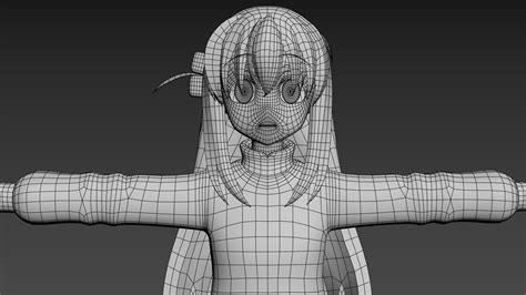 Bocchi The Rock Vrchat Avatar 3d Model Cgtrader