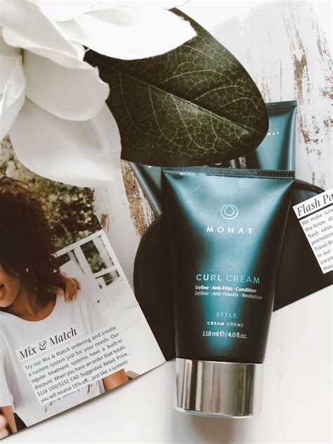 Curl Cream Monat Hair Monat Anti Frizz Products