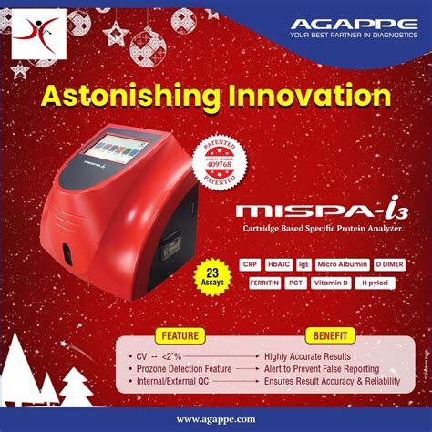 Mispa I3 Automated Cartridge Based Specific Protein Analyzer Afri Med