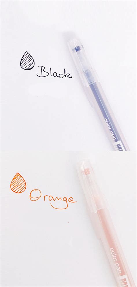 Gel Ink Pens Gel Pens Fine Nib Pen Set 0 5mm Nib Pens Set Etsy