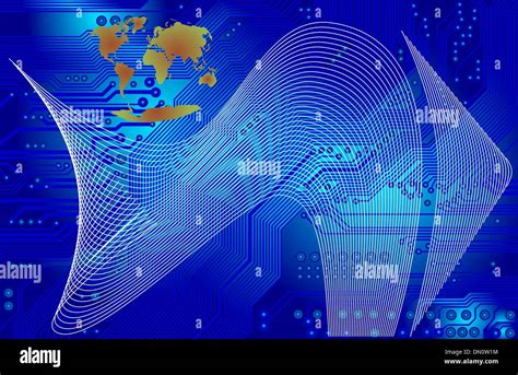 Global Connectivity Stock Vector Images Alamy