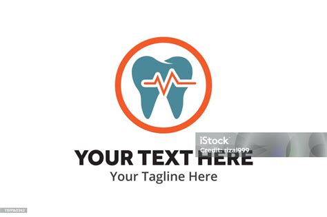 독특한 치과 간단한 로고 창조적 인 디자인으로 플랫 스타일 치과 의사 정체성과 지역 사회를위한 치과 로고 창조적 인 디자인 개념에 대한 스톡 벡터 아트 및 기타 이미지