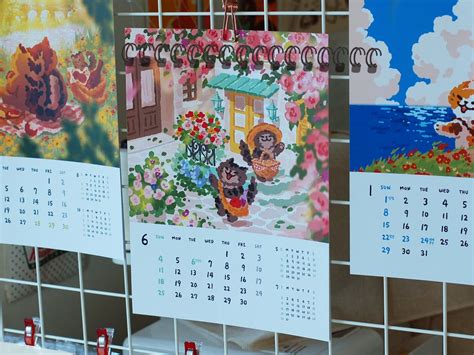 2023 캘린더 빨간고래 행복한 고양이 그림 텀블벅 크리에이터를 위한 크라우드펀딩