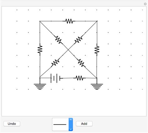 Draw Your Own Electrical Circuit Wolfram Demonstrations Project