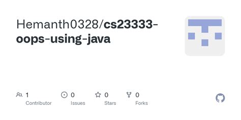 Github Hemanth0328cs23333 Oops Using Java