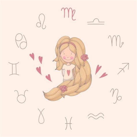 Virgo Girl Vector Images Over 1500