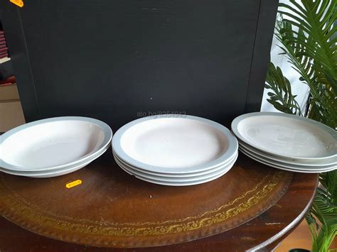 Чинии немски порцелан Съдове Сервизи Прибори Шумен Със забележки са