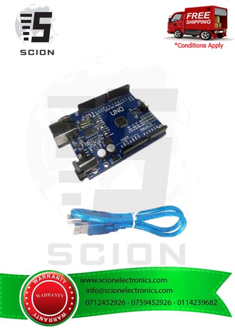 Arduino Compatible UNO CH SMD Edition With Cable Scion Electronics