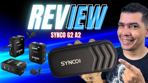 SYNCO G2 A2 O MELHOR MICROFONE SEM FIO E COM UM ÓTIMO CUSTO BENEFÍCIO ...