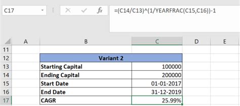 How To Calculate Cagr In Excel Sheet Trading Tuitions