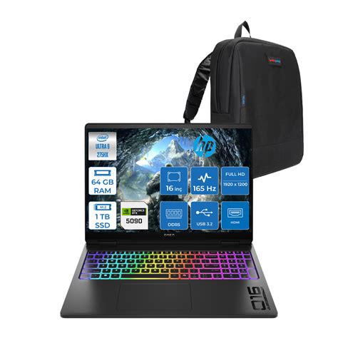 Hp Omen Max Ah Nt Intel Core Ultra Hx Gb Ddr Tb Ssd Gb Nv D A Rtx In