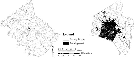 Figure 1 From Measuring Sprawl Across The Urban Rural Continuum Using An Amalgamated Sprawl