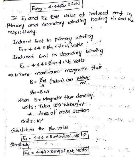 Transformers Definition Construction Working Principle Emf Equation Losses Efficiency