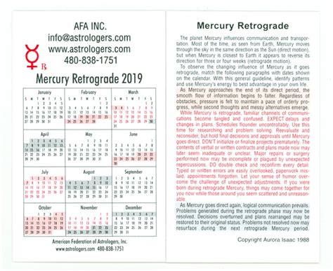 Mercury In Retrograde 2021 Calendar Best Calendar Example