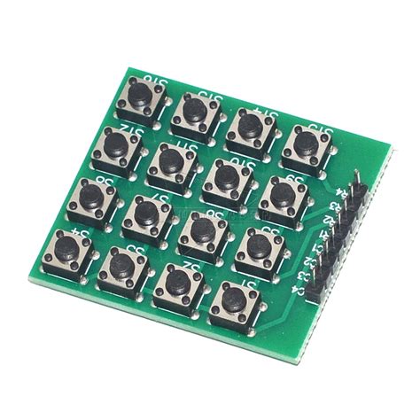 Bit Independent Button Module Microcontroller External Expansion Matrix Keyboard Micro Switch