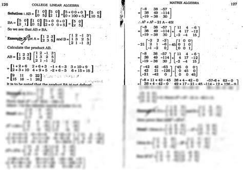 SOLUTION Mat Linear Algebra Theory Of Matrices Hand Written Note