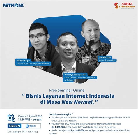 netmonk on linkedin webinar newnormal internet isp networkmonitoring jitsi