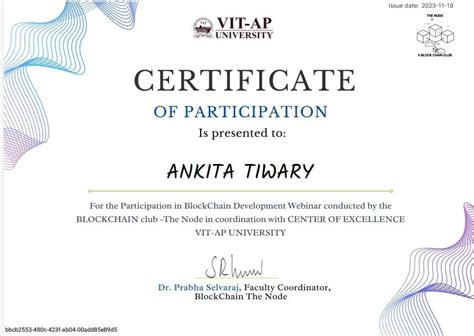 Ankita Tiwary On Linkedin Blockchain
