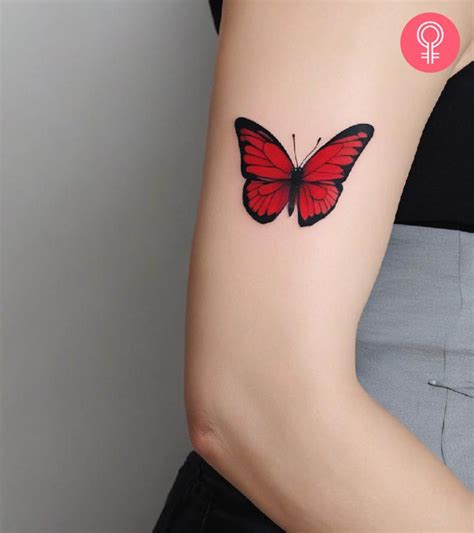 Butterfly Tattoo Sketch