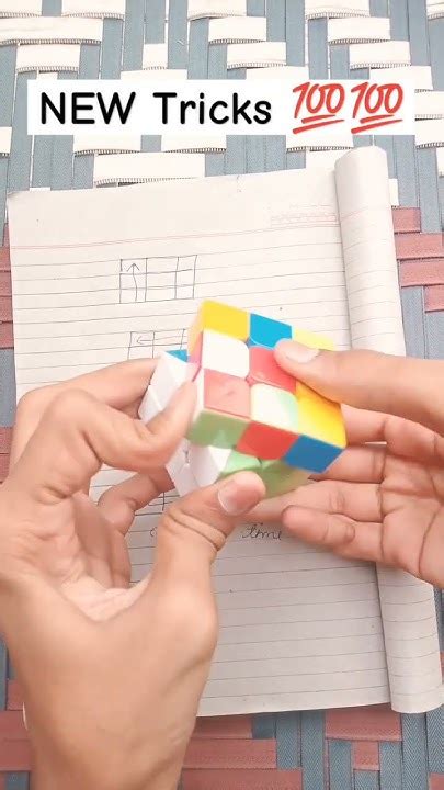 New Tricks For Rubiks Cube 💯💯 Shorts Cube Viral Trick Trending