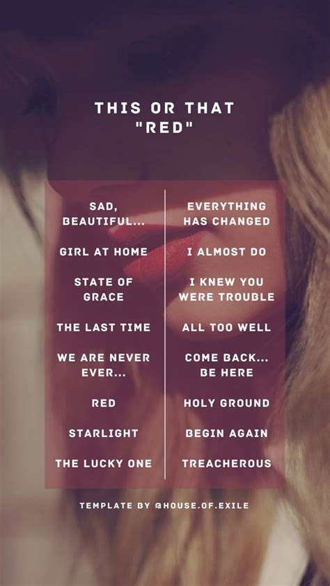 Taylor Swift Red Cantantes Taylor Swift Actividades