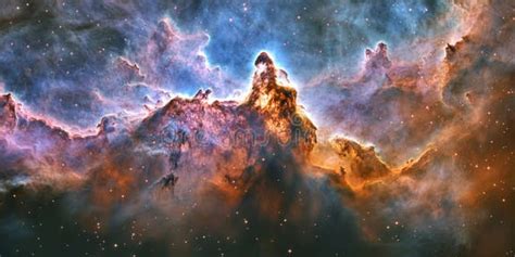 A Vast Crystalline Nebula Stretching Across Space With Delicate