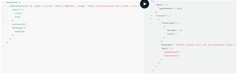 Solving “cannot Return Null For Non Nullable Field” Error With Graphql Api Using Kronky