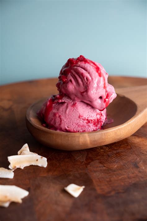 Raspberry Ripple Ice Cream Vegan Lotta Love