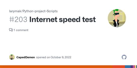 Internet Speed Test Issue Larymak Python Project Scripts Github