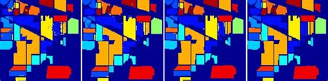Classification Map Of The Indian Pines Data Set With 30 Samples A