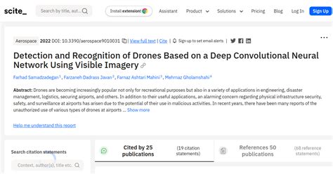 detection and recognition of drones based on a deep convolutional