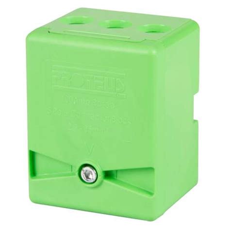 Proteus 100a 5 Way Single Pole Terminal Block Green Etb5gn Cef Proteus 100a 5 Way Single Pole Terminal Block Green Etb5gn Cef