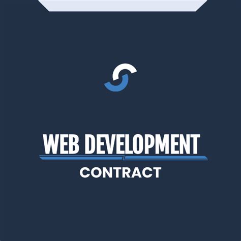 Web Developer Contract Template Edit Online And Download Example