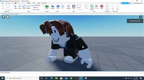 How To Make Crouch Or Crawl In Roblox R15 Youtube