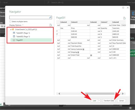 Как импортировать данные из Pdf в Microsoft Excel