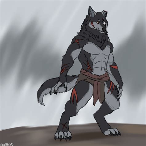 Dibujos De Hombres Lobo Impresionantes Shamash Cosmico En Los