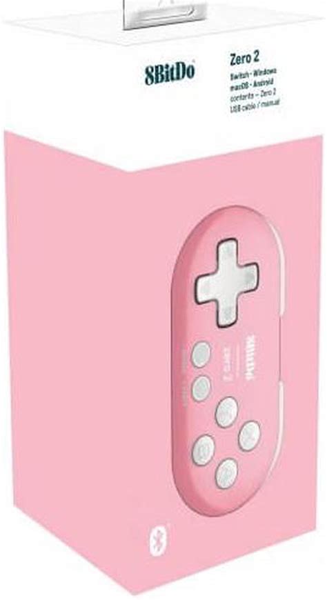 8bitdo Zero 2 Controller Pink